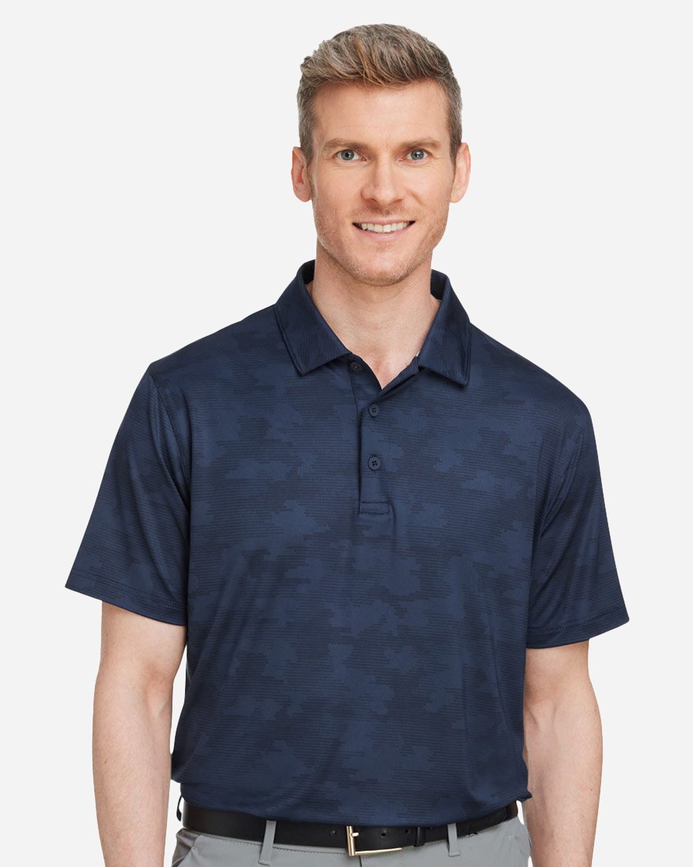 Men's Volition Camo Cover Polo - Made in Hawaii